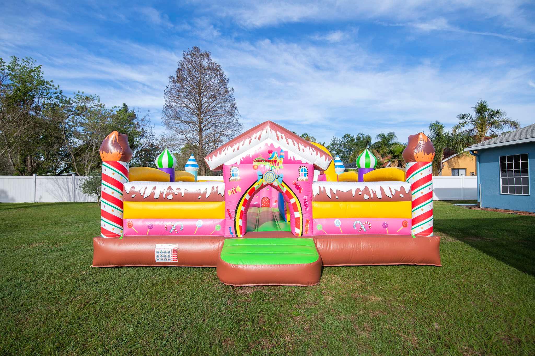 Candyland Playground 20’x20’ - Cenzo's Bounce House